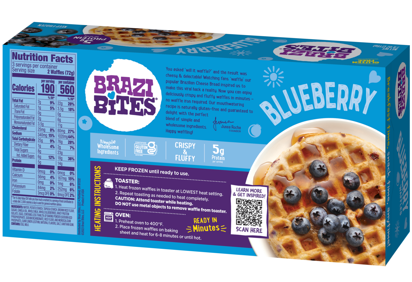 Blueberry - Brazi Bites